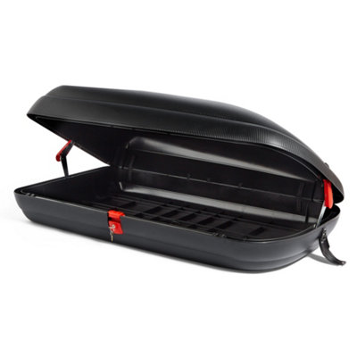 VonHaus Car Roof Box, Rooftop Carrier Storage for Camping, Tents, 320L ...