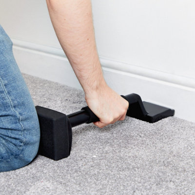 VonHaus Carpet Stretcher, Carpet Fitting Kit with Cutter & Steel Bolster