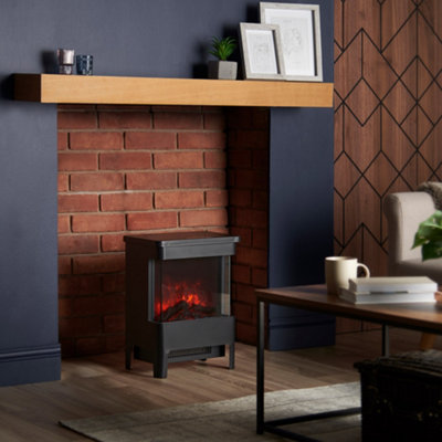 VonHaus Electric Stove Heater 1900W, Portable Electric Fireplace w ...