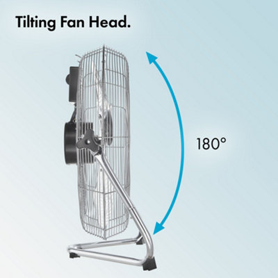 VONHAUS FLOOR FAN 12 INCH, PORTABLE ELECTRIC COOLING FAN FOR ANY SPACE ...