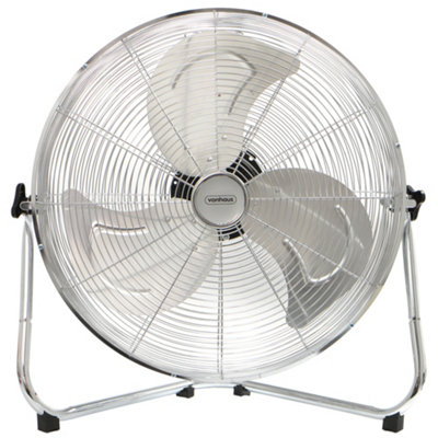 VonHaus Floor Fan 20 Inch, Portable Electric Cooling Fan for Any Space ...