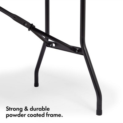 VonHaus Folding Garden Dining Table, 6ft Folding Table for Garden ...