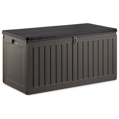 VonHaus Garden Storage Box 270L, Outdoor Utility Chest, Weatherproof ...
