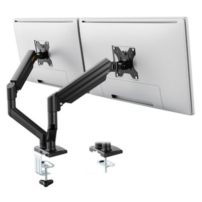VonHaus Gas Dual Arm Monitor Mount for 13"- 32" Screens, Height ...
