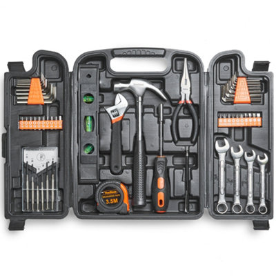VonHaus Household Tool Kit - 53pc Tool Kit for Beginners - Includes ...