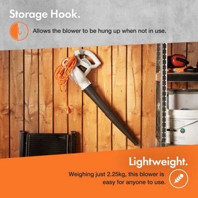 VonHaus Leaf Blower 3000W, Clear Garden Leaves From Patios, Gutters ...