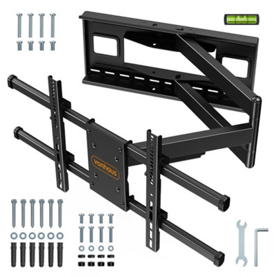 VonHaus Long Reach TV Wall Bracket for 40-80" Screens, Articualting TV ...