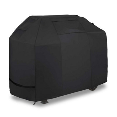 VonHaus Medium BBQ Grill Cover Black, Premium Heavy Duty, Breathable ...