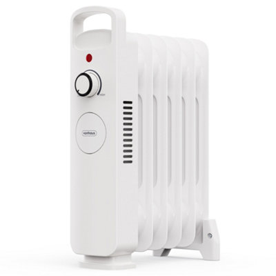 VonHaus Oil Filled Radiator 6 Fin, Oil Heater Portable Electric Free ...