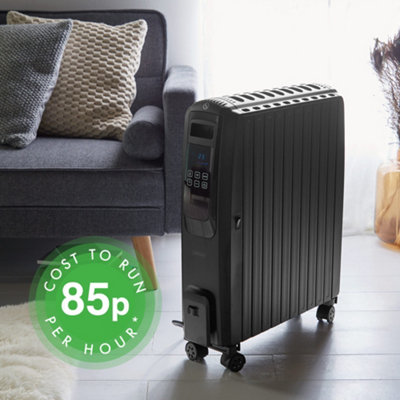 VonHaus Oil Filled Radiator Closed Fin, Electric Radiator with Remote ...
