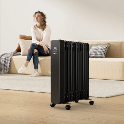 VonHaus Oil Filled Radiator with Remote Control & WiFi, Oil Heater ...