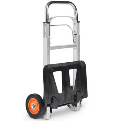 VonHaus Sack Truck Folding Hand Trolley, Industrial Aluminium 90kg ...