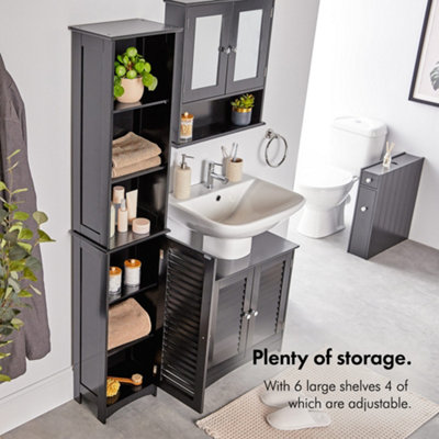 Tall bathroom vanity store