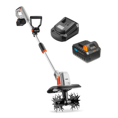 VonHaus Tiller Cordess, Electric Garden Soil Cultivator/Rotavator, 20V ...