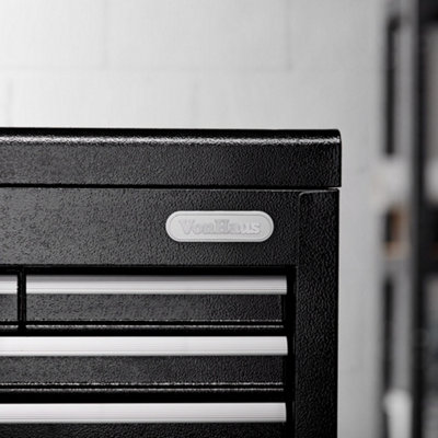 VonHaus Tool Chest, Portable Tool Cabinet with Handle & Drawers, Heavy ...