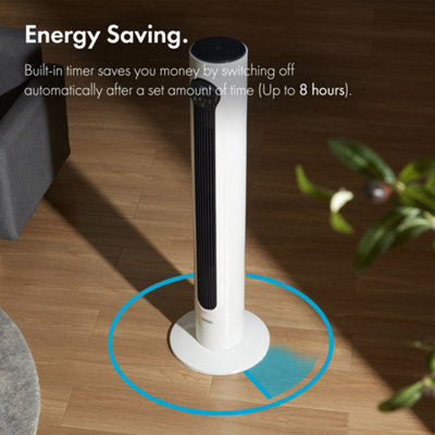 VonHaus Tower Fan 40 Inch, Electric Fan for Cooling, Oscillating Fan ...