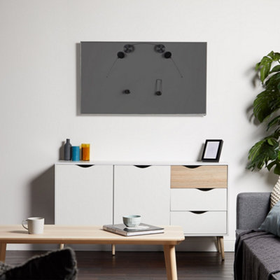 VonHaus Ultra-Slim Flush TV Bracket for 37-70" Screens, Picture Frame ...
