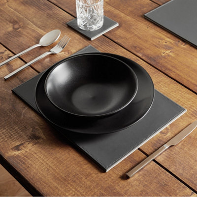 Matte dinnerware set store