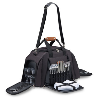 VonShef Picnic Holdall, Extra Large Picnic Bag with 6 Person Dining ...
