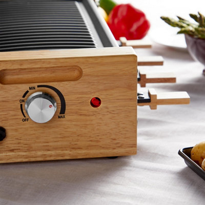 VonShef Raclette Grill Electric, Raclette Machine for 8 with 2 ...