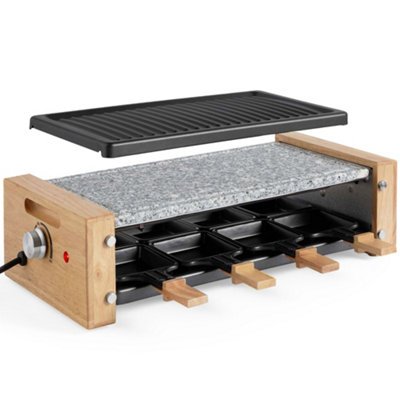 VonShef Raclette Grill Electric, Raclette Machine for 8 with 2 ...