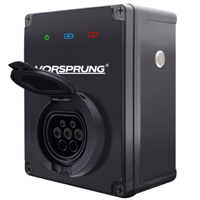 Vorsprung Smart EV Charger - 7.4kW, Type2, Untethered - UKCA Certified ...