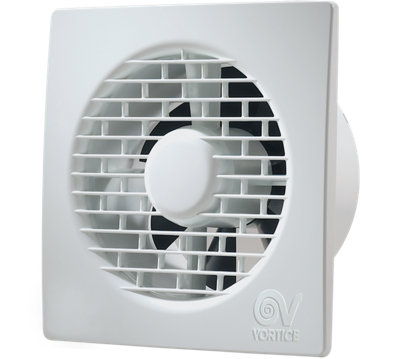 Vortice 11124 Punto Filo MF 120/5 Axial Utility Room Extractor Fan with ...