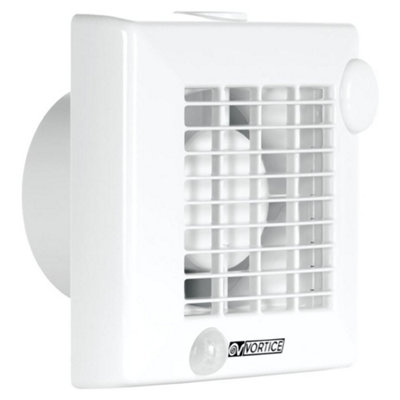 Vortice 11681 Punto M 100/4 Axial Extractor Fan with PIR Movement ...