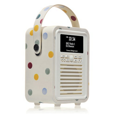 VQ VQMINIEBPD - Retro Mini DAB Radio | DIY at B&Q