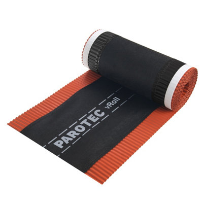 vRoll Roof Ridge Ventilation Roll - Universal Dry Ridge Sealing Tape ...