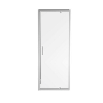 VRUC Bathroom Shower Enclosure Pivot Door with Side Panel 700 x 700mm ...
