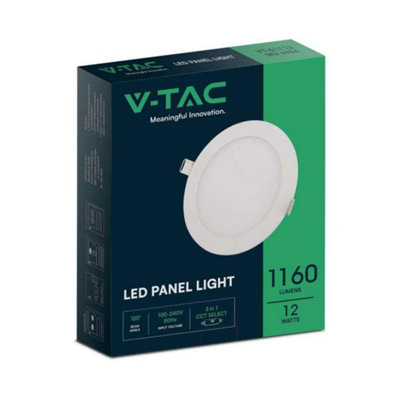 VT-61112 12W LED MINI PANEL COLORCODE:3IN1 RD