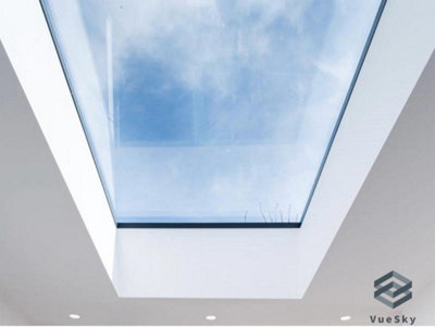 VueSky Skylights Frameless Flat/Pitched Rooflights Triple Glazed Self ...