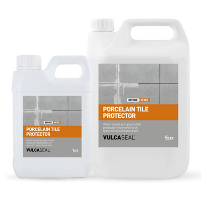 Vulcaseal Porcelain Tile Protector - 5L | DIY at B&Q