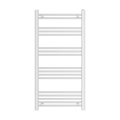 VURTU5 Designer Vertical Double Panel Radiator, 1200(H) x 600(W), White ...