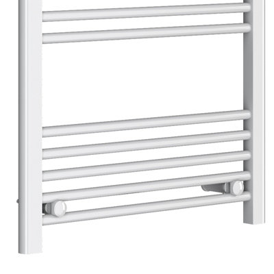 VURTU5 Designer Vertical Double Panel Radiator, 1200(H) x 600(W), White ...