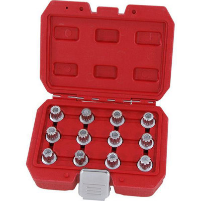 Spline lug nut socket set store
