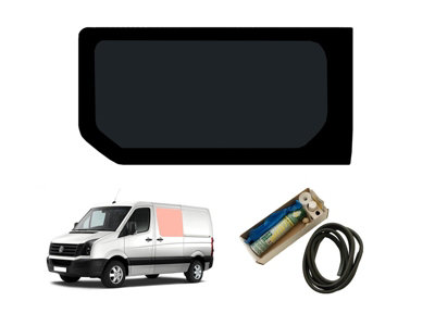 VW Crafter (2006-2017) Left Hand Dark Tint Fixed Window Adhesive ...