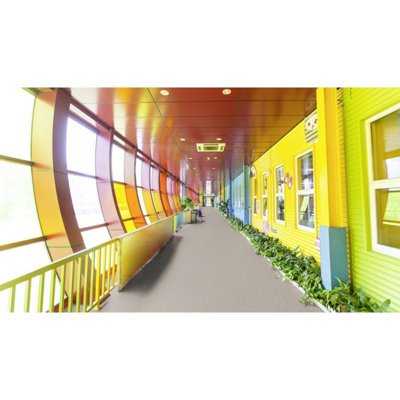 Vylon Frost 592 Tile Effect Glue-Down Luxury Vinyl Tile - (2mm LVT) For ...