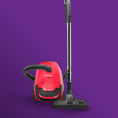 Vytronix Cyclonic Bagged Cylinder Vacuum Cleaner High-filtration Dust ...