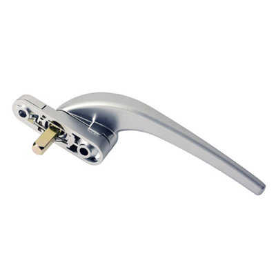 W98 Slimline Espag Window Handle, Polished Chrome, Right Handed, Fits ...