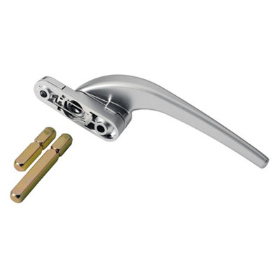 W98 Slimline Espag Window Handle, Polished Chrome, Right Handed, Fits ...