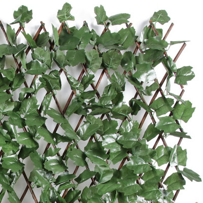 Wadan 1mx2m Artificial Maple Leaf Fence, Maple Leaf Ivy Expanding ...