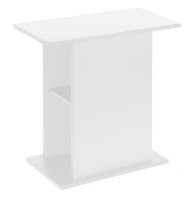 Wadan White Fish Aquarium Tank Stand, Aquarium Floor Cabinet Stand for ...