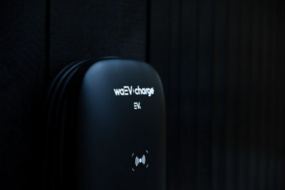 waEV-charge EV1i EV Smart Charger - 22kW - 5m Tethered Cable - WiFi ...