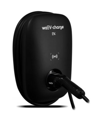 waEV-charge EV1i EV Smart Charger - 7.4kW - 5m Tethered Cable - WiFi ...