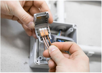 WAGO - Gel Box for 221 Series / 2273 Series Connectors, Grey, 4mm, Size 1