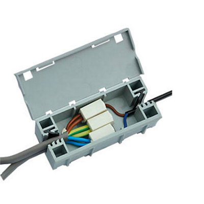 Wago WAGOBOX-LIGHT Box Light Junction Box For 224 Series Connectors Grey