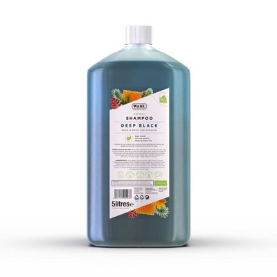 Wahl Animal Shampoo Deep Black 5 Litres Enhanced Brightening Formula