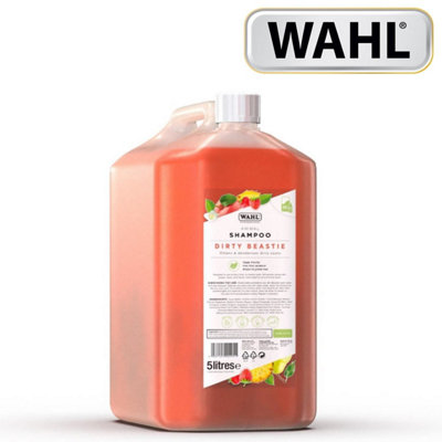 WAHL ANIMAL SHAMPOO DIRTY BEASTIE 5 LITRES ENHANCED BRIGHTENING FORMULA